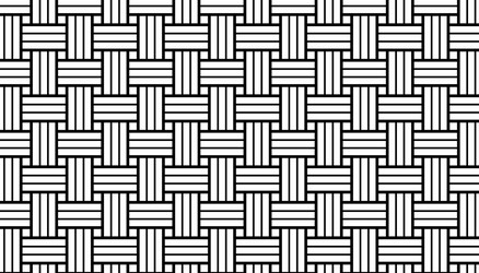 Basket weave seamless pattern or knit weaving Vector Image
