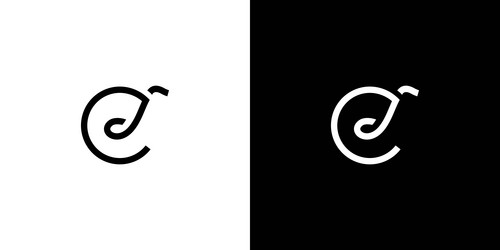 Simple and modern m letter initial music logo Vector Image