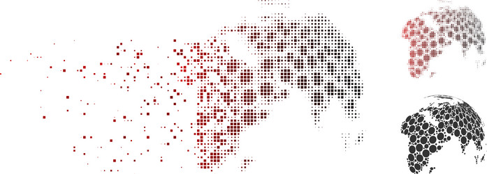 Pixels Abstract Decompose Vector Images (over 140)