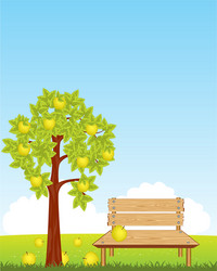 Bench Under Tree Vector Images (over 100)