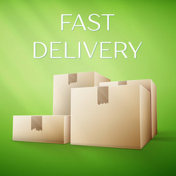 Packaging safety symbols delivery cargo transport Vector Image