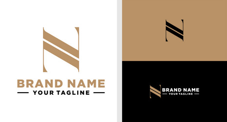 N Luxury Letter Vector Images (over 13,000)