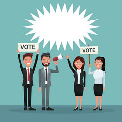 People wearing formal wear Royalty Free Vector Image