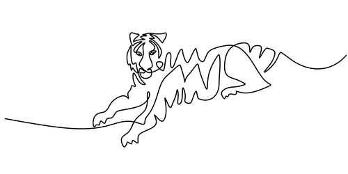 Tiger Outline Vector Images (over 5,200)