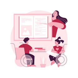 Inclusive education abstract concept Royalty Free Vector