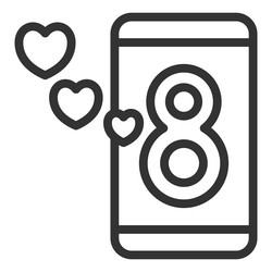 Number 8 Outline Vector Images (over 3,500)