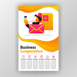 Business Partnership Poster Vector Images (over 1,600)