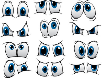 Mean Eyes Clip Art