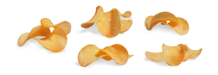 Potato Crisps Vector Images (over 3,000)