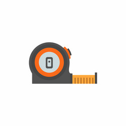 Meter tape measure game pixel art Royalty Free Vector Image