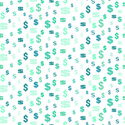 Dollar money currency symbol background Royalty Free Vector