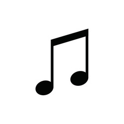 Music note sheet icon staff Royalty Free Vector Image