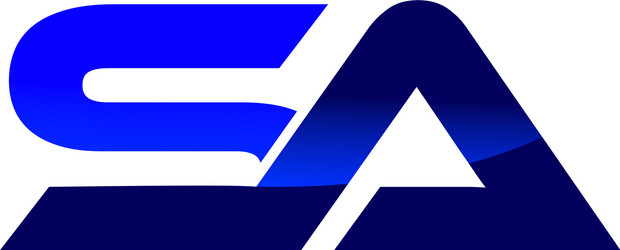 Corporate letter a and i logo design triangle vect