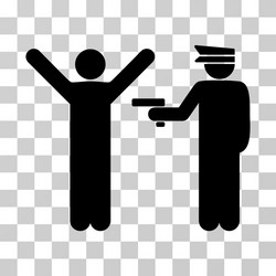 Arrest icon convict prisoner arrested crime crimin