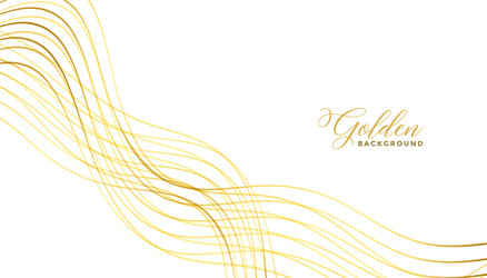 Luxury abstract gold light threads background Vector Image