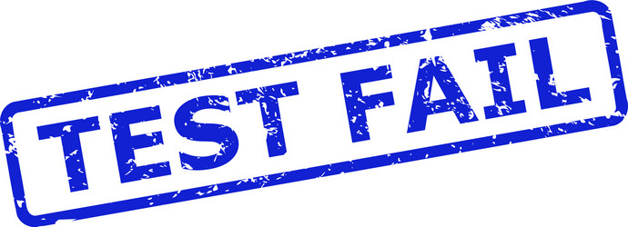 Fail Test Vector Images (over 1,500)