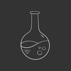 Conical Flask Outline Vector Images (over 750)