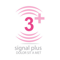 Pink Number 3 Vector Images (over 920)