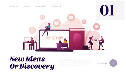 Biography Vector Images (over 1,800)