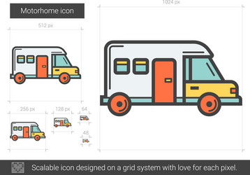 Motorhome Line Drawing Vector Images (over 250)