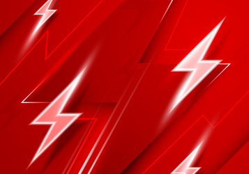 Red Lightning Bolt Logo