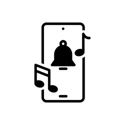 Ringtones Royalty Free Vector Image - VectorStock