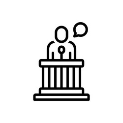 Witness in Court Vector Images (over 750)