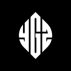 Ygz logo letter design Royalty Free Vector Image