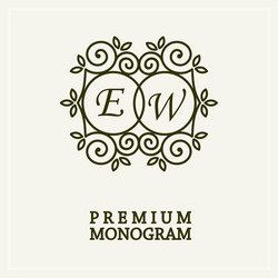 Two Letter Logo Monogram Vector Images (over 2,000)