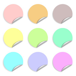 Pealing Sticker Vector Images (24)