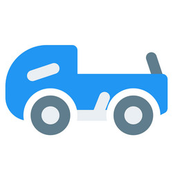 Diecast model of toy car for kids Royalty Free Vector Image