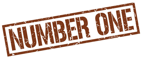 Leader number one rubber stamp Royalty Free Vector Image