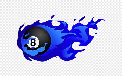Flaming 8 Ball Vector Images (over 100)