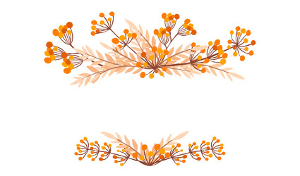 Floral Top Bottom Border Vector Images (69)