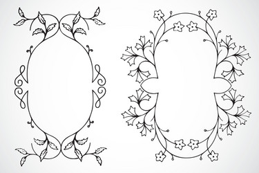 Script Classy Floral Vector Images (69)