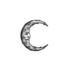 Vintage Moon Vector Images (over 34,000)