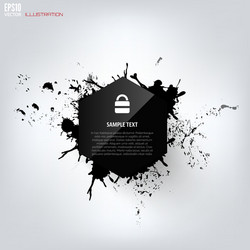 Abstract background spray paint graffiti banners Vector Image