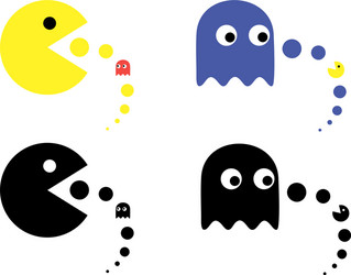 Pac Man Vector Images (over 760)