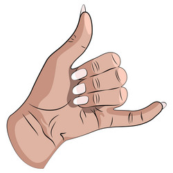 Call Me Hand Sign Vector Images (over 200)