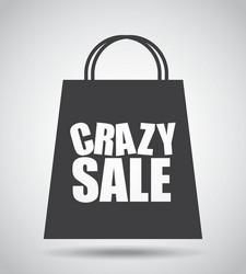 Crazy sale Royalty Free Vector Image - VectorStock