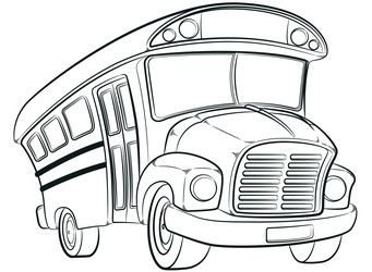 Inside Bus Drawing