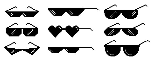 Meme Sunglasses Vector Images (over 420)