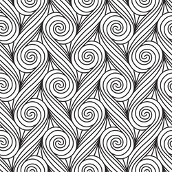 Elegant swirl pattern Royalty Free Vector Image