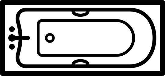 Top view furniture icons Royalty Free Vector Image