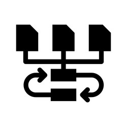 Logic icon Royalty Free Vector Image - VectorStock