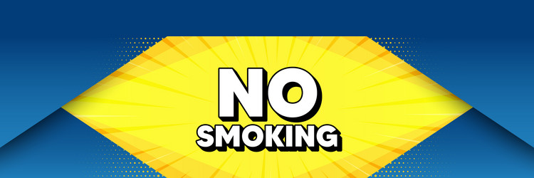 No smoking tag stop smoke sign neumorphic Vector Image