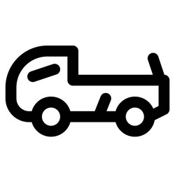 Diecast model of toy car for kids Royalty Free Vector Image