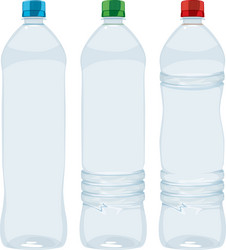 Plastic bottle Royalty Free Vector Image - VectorStock