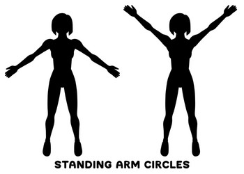 Standing Arm Circles Vector Images (over 160)