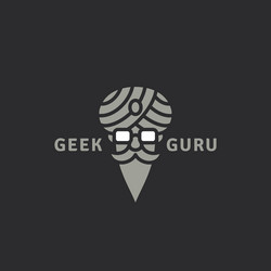 Guru logo Royalty Free Vector Image - VectorStock